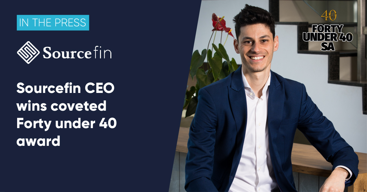 Sourcefin CEO Wins Prestigious Forty Under 40 Award